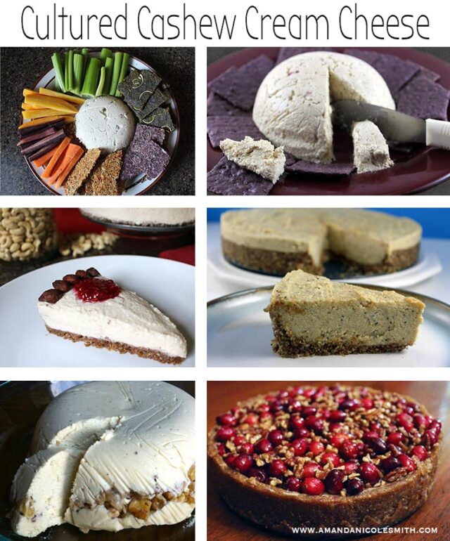 Cultured Cashew Cream Cheese Base | Amanda Nicole Smith