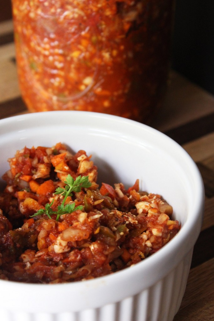 Lacto-fermented Veggie Chili | Amanda Nicole Smith