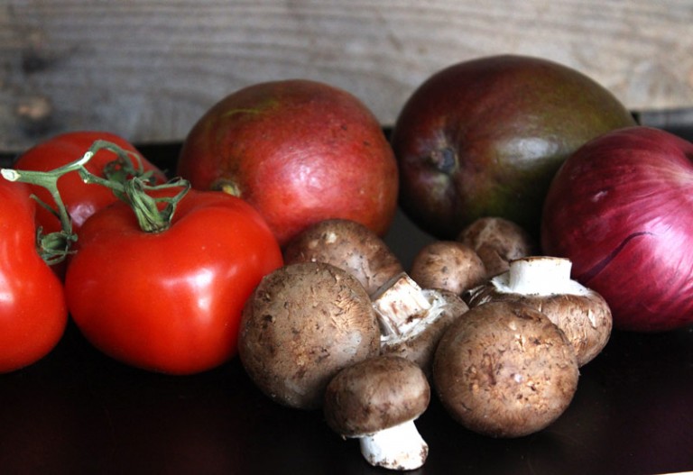 Mango Meat Kabobs | Amanda Nicole Smith