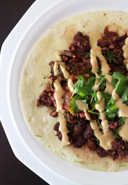 Chipotle Bean Burritos | Amanda Nicole Smith