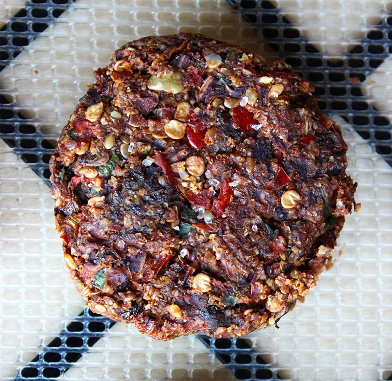 Raw Vegan Burgers | Nut-free | Amanda Nicole Smith